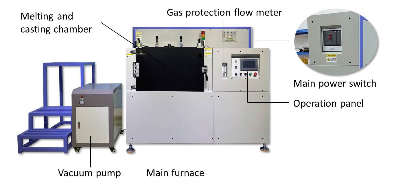 Gold Vacuum Casting Machine| Gold Bar Making Machine - Cooldo