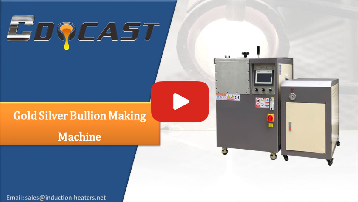 Silver Bullion Vacuum Casting Machine -CDOCAST