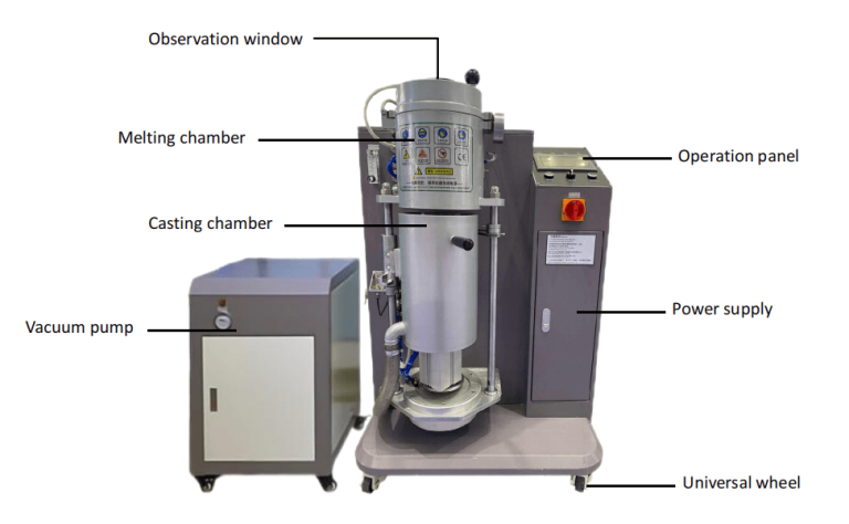 Jewelry Vacuum Casting Machine for gold silver copper - Cooldo